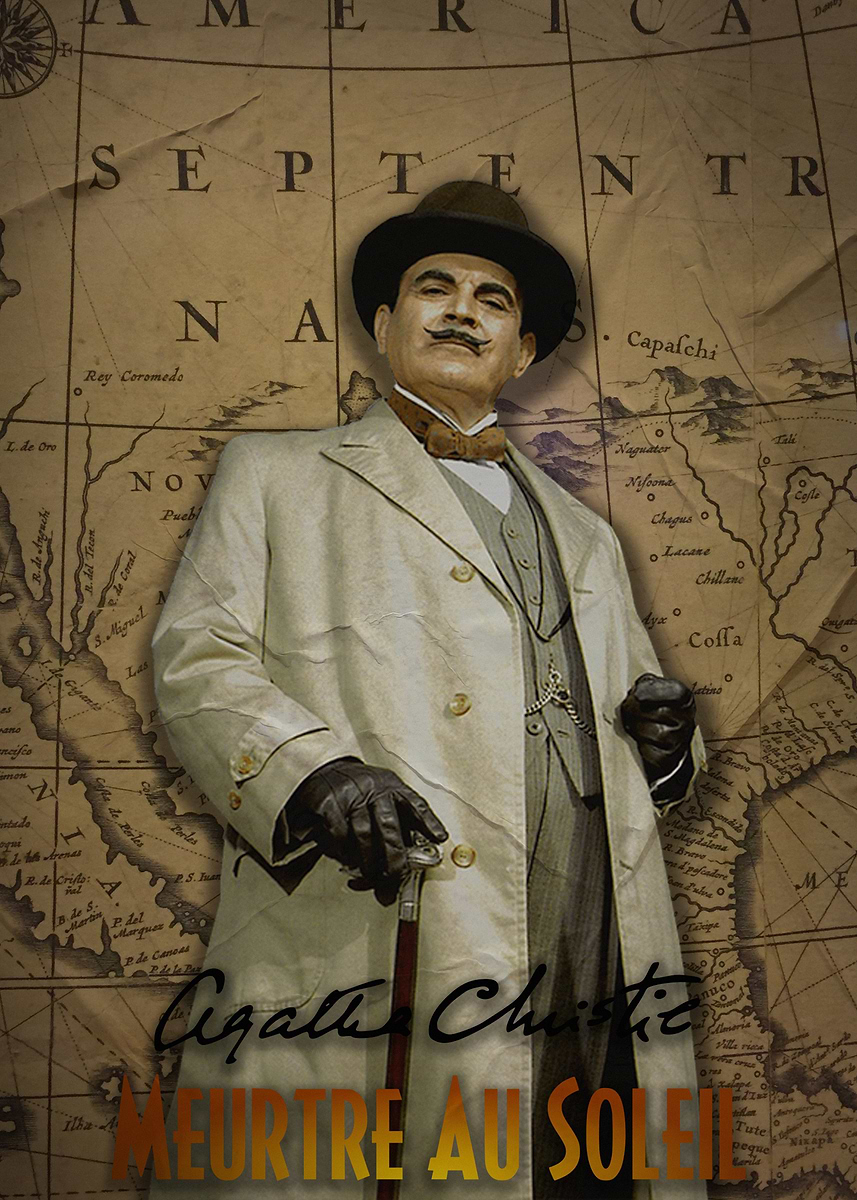 'Hercule Poirot' Poster, picture, metal print, paint by Morgan Majkus ...