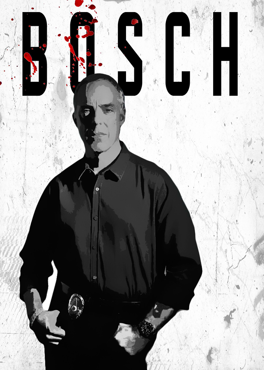 'Harry Bosch' Poster, picture, metal print, paint by CGN | Displate