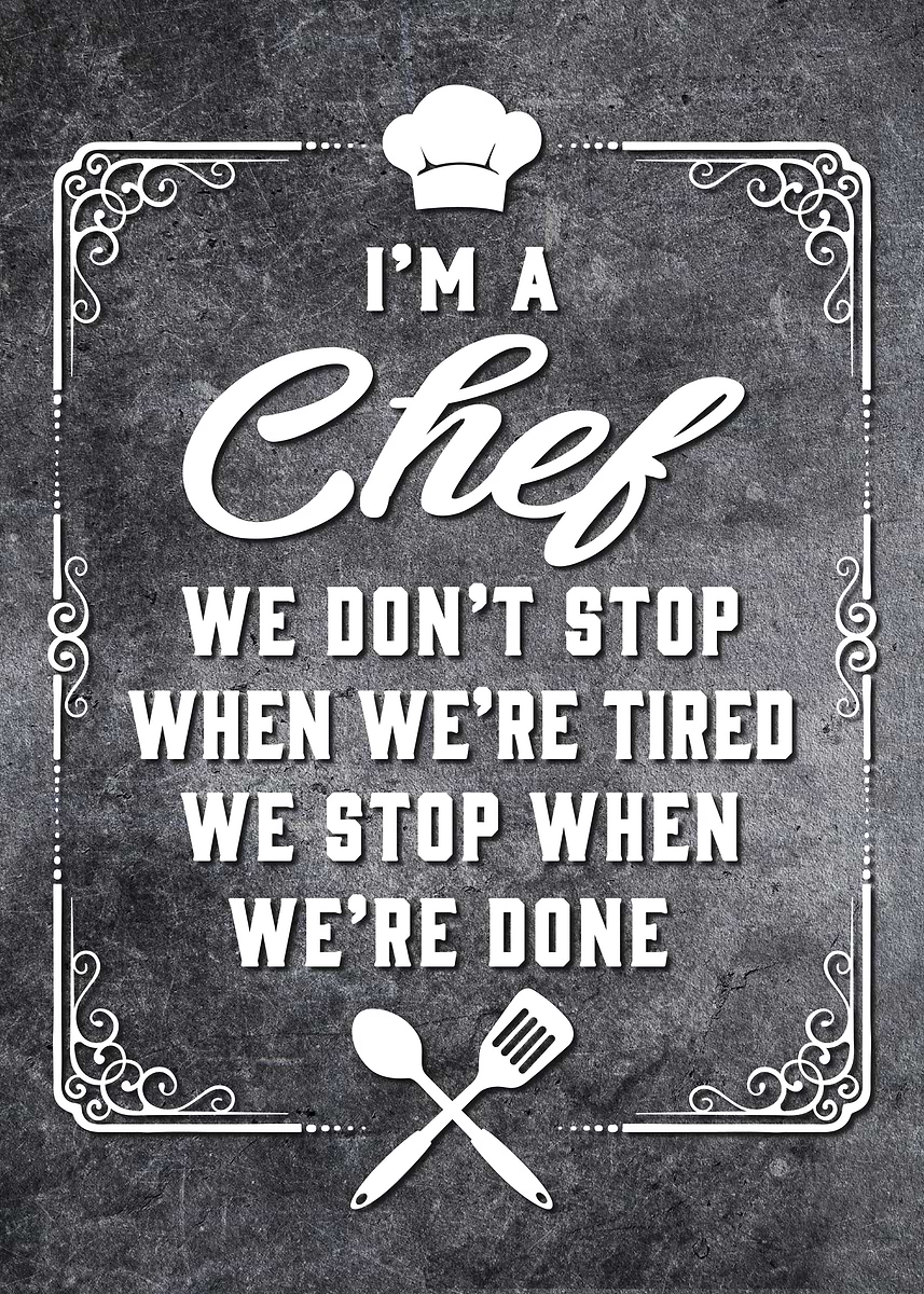 'I Stop When Im Done' Poster, picture, metal print, paint by Smiling ...