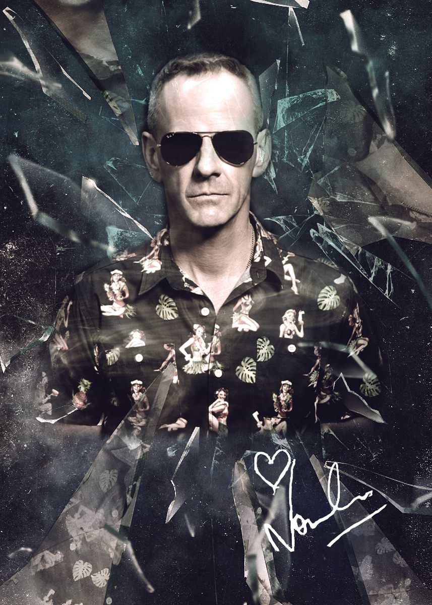 ' Fatboy Slim Canvas' Poster, picture, metal print, paint by Abbott ...
