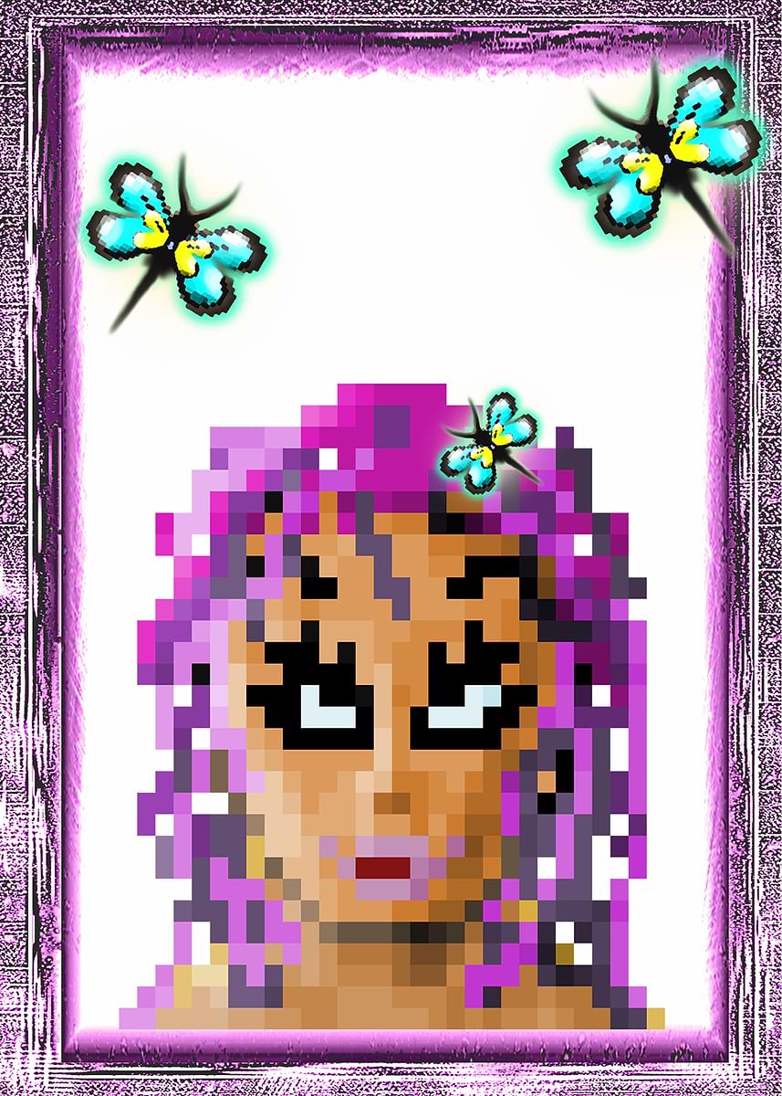 'Anicka Malever' Poster, picture, metal print, paint by Crowded Cave ...