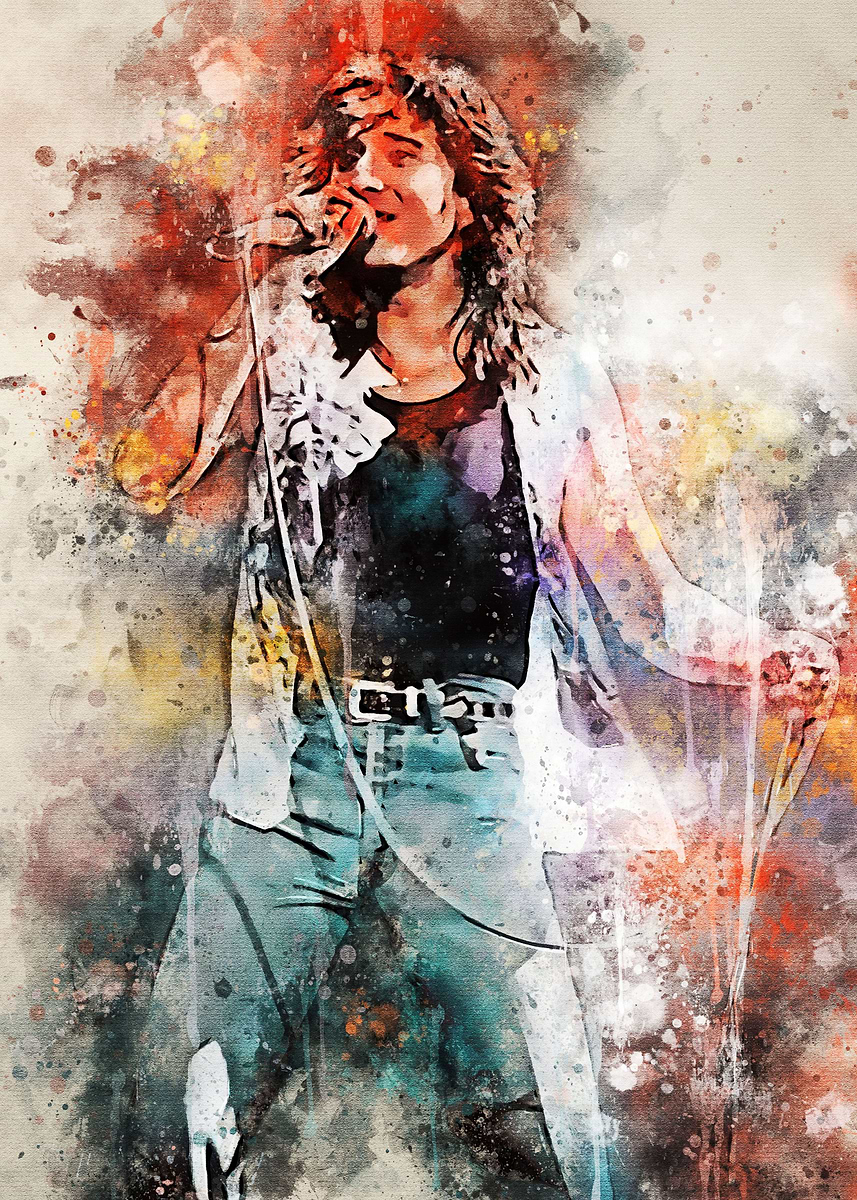 'Steve Perry ' Poster, picture, metal print, paint by Muhammad Irsan ...