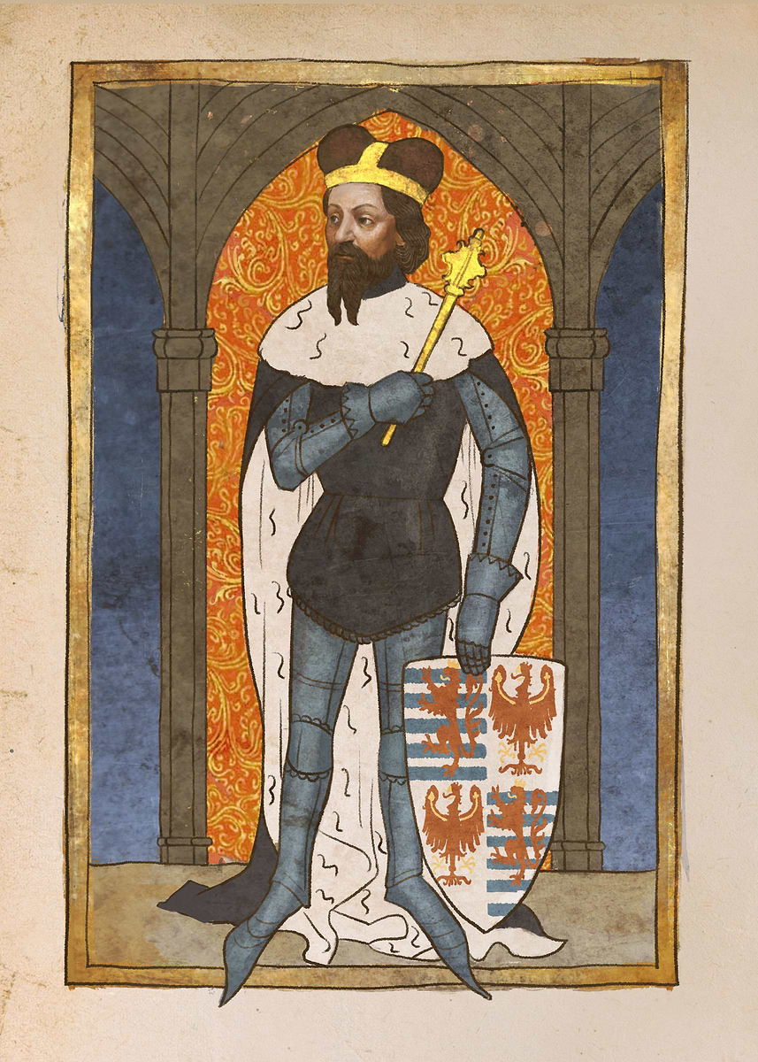 'Jobst of Luxembourg' Poster, picture, metal print, paint by Kingdom ...