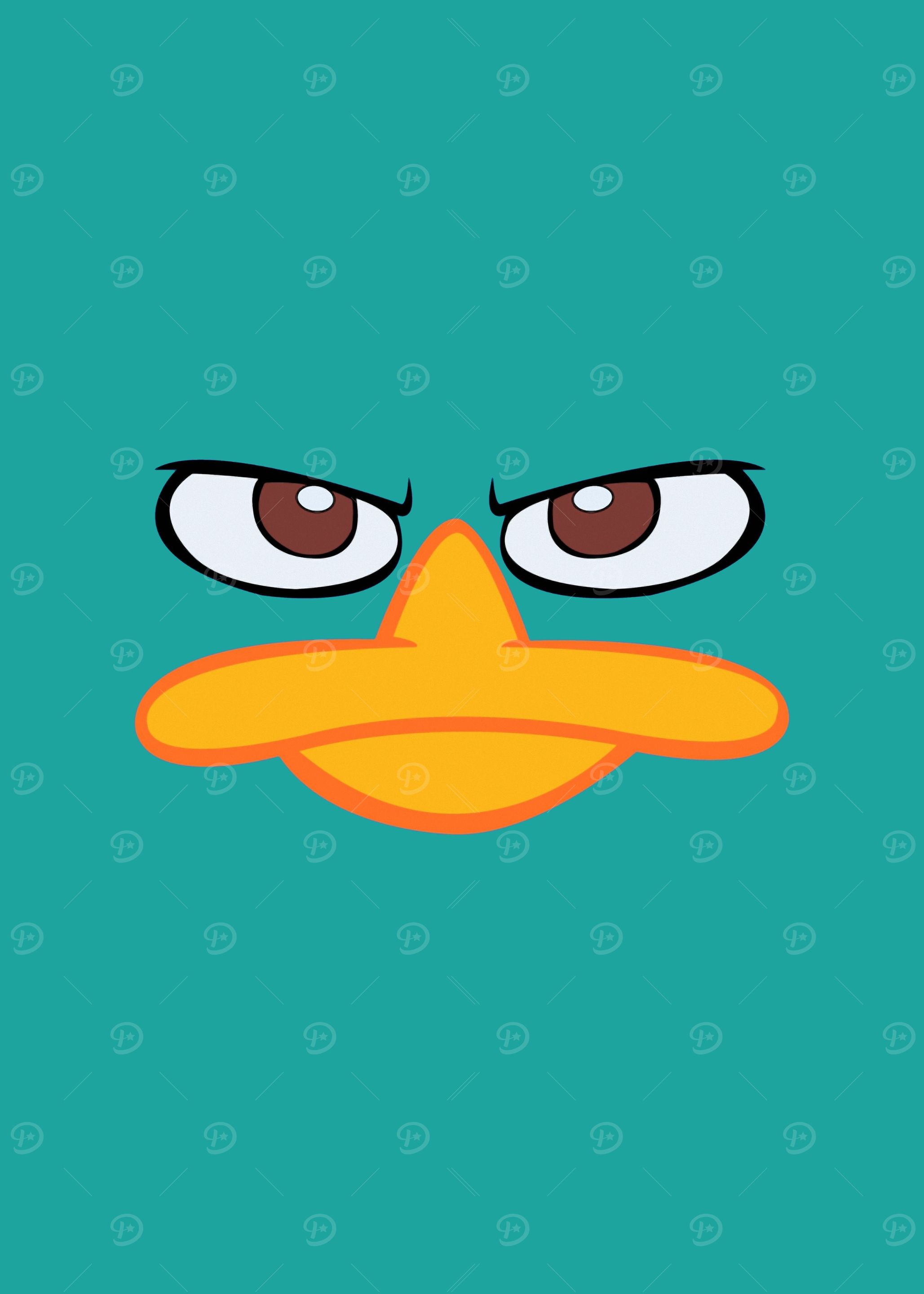 'Perry the Platypus' Poster, picture, metal print, paint by Pucaaa ...
