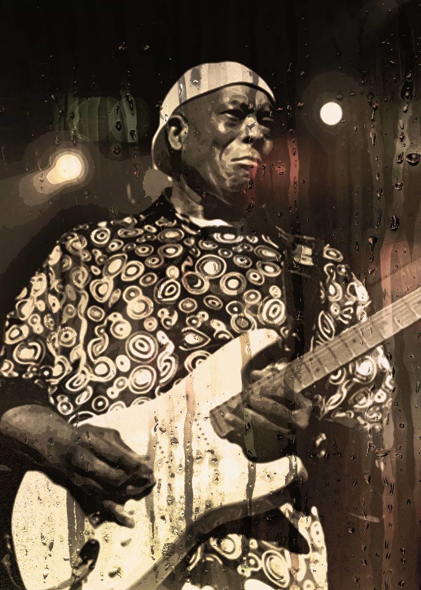 'Buddy Guy' Poster, picture, metal print, paint by Kemp Martinez | Displate