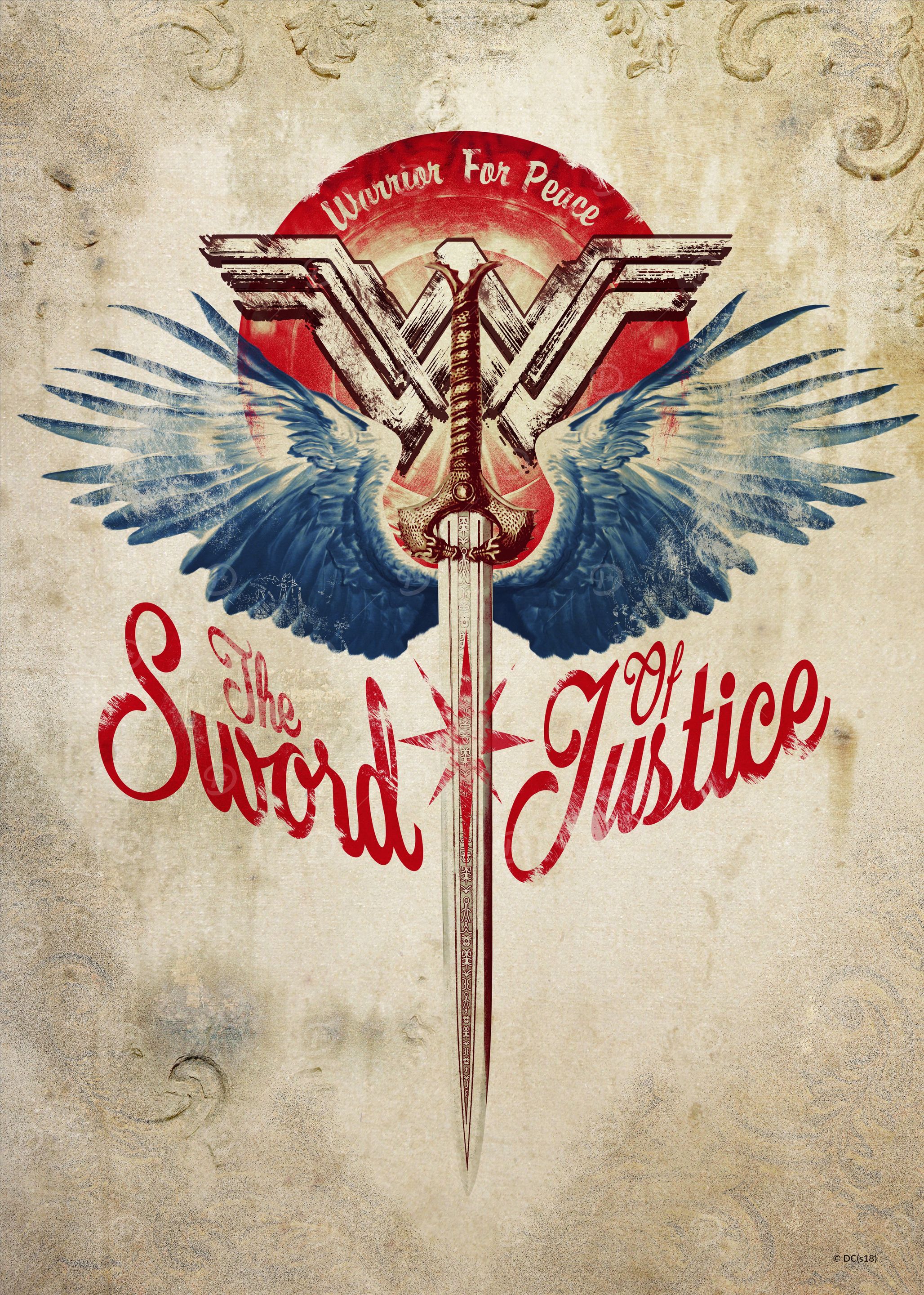 'The Sword of Justice' Poster, picture, metal print, paint by DC Comics ...