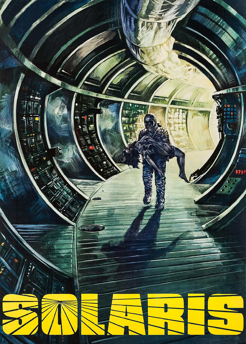 'Solaris Retro Movie Poster' Poster, picture, metal print, paint by ...