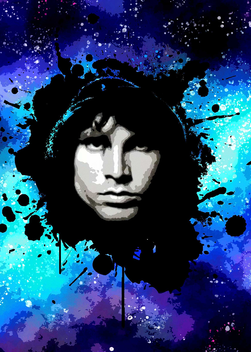 'jim The Soft Parade ' Poster, picture, metal print, paint by ...