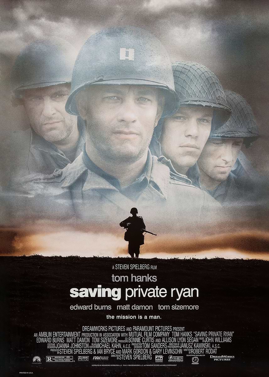 'Saving Private Ryan' Poster, picture, metal print, paint by SeeMyArt ...