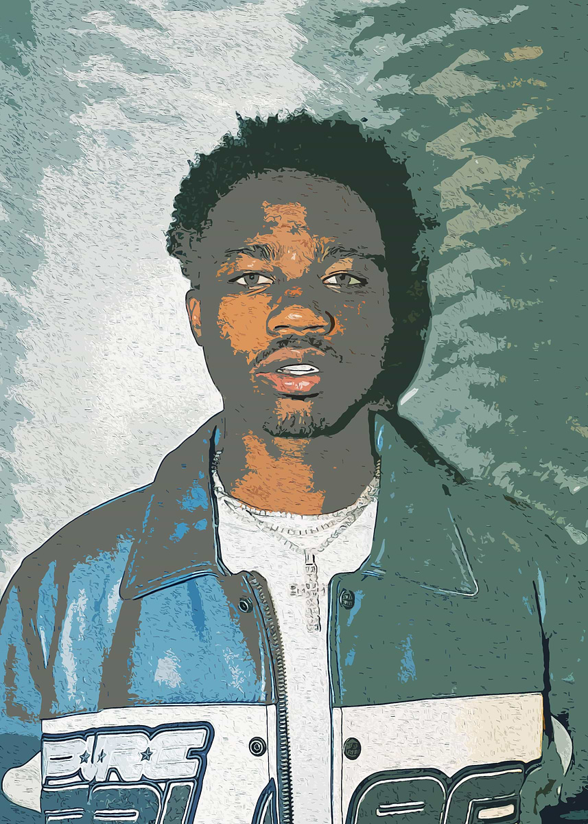 'Roddy Ricch' Poster, picture, metal print, paint by Dillon Holden ...