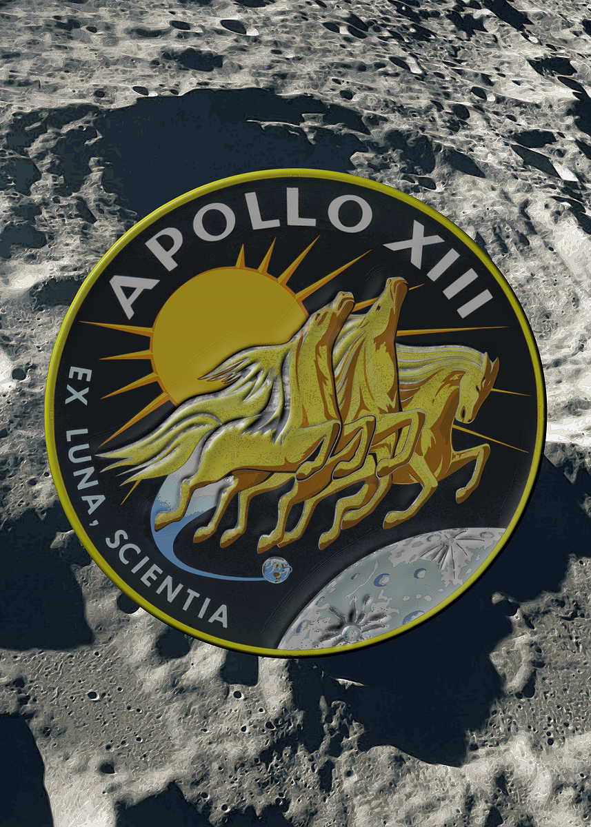 'Apollo 13' Poster, picture, metal print, paint by Creatify Publishing ...