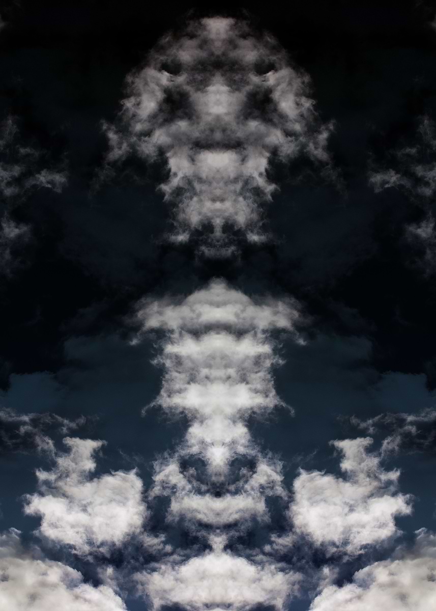 'Psychedelic trippy sky' Poster, picture, metal print, paint by ...