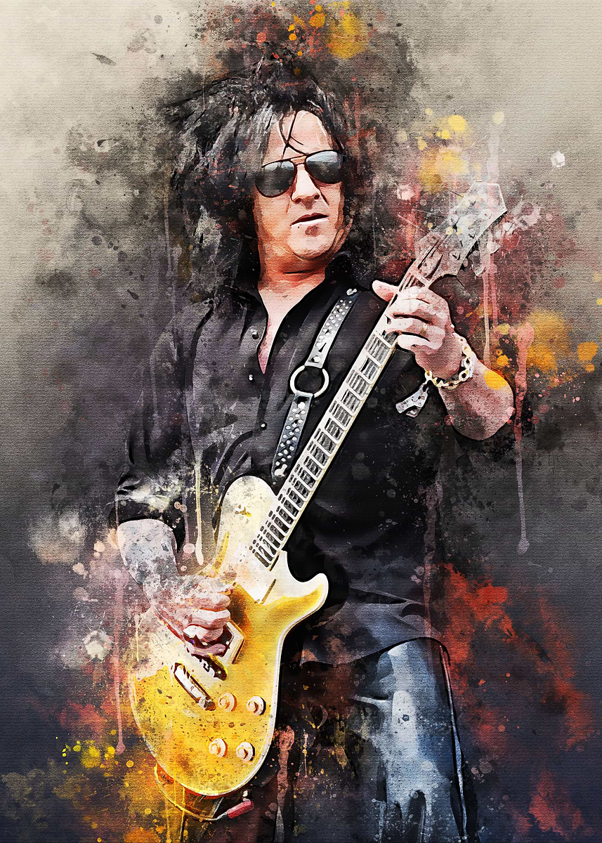 'Steve Stevens ' Poster, picture, metal print, paint by Muhammad Irsan ...