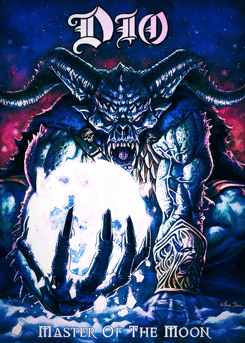 'DIO' Poster, picture, metal print, paint by De Sight | Displate