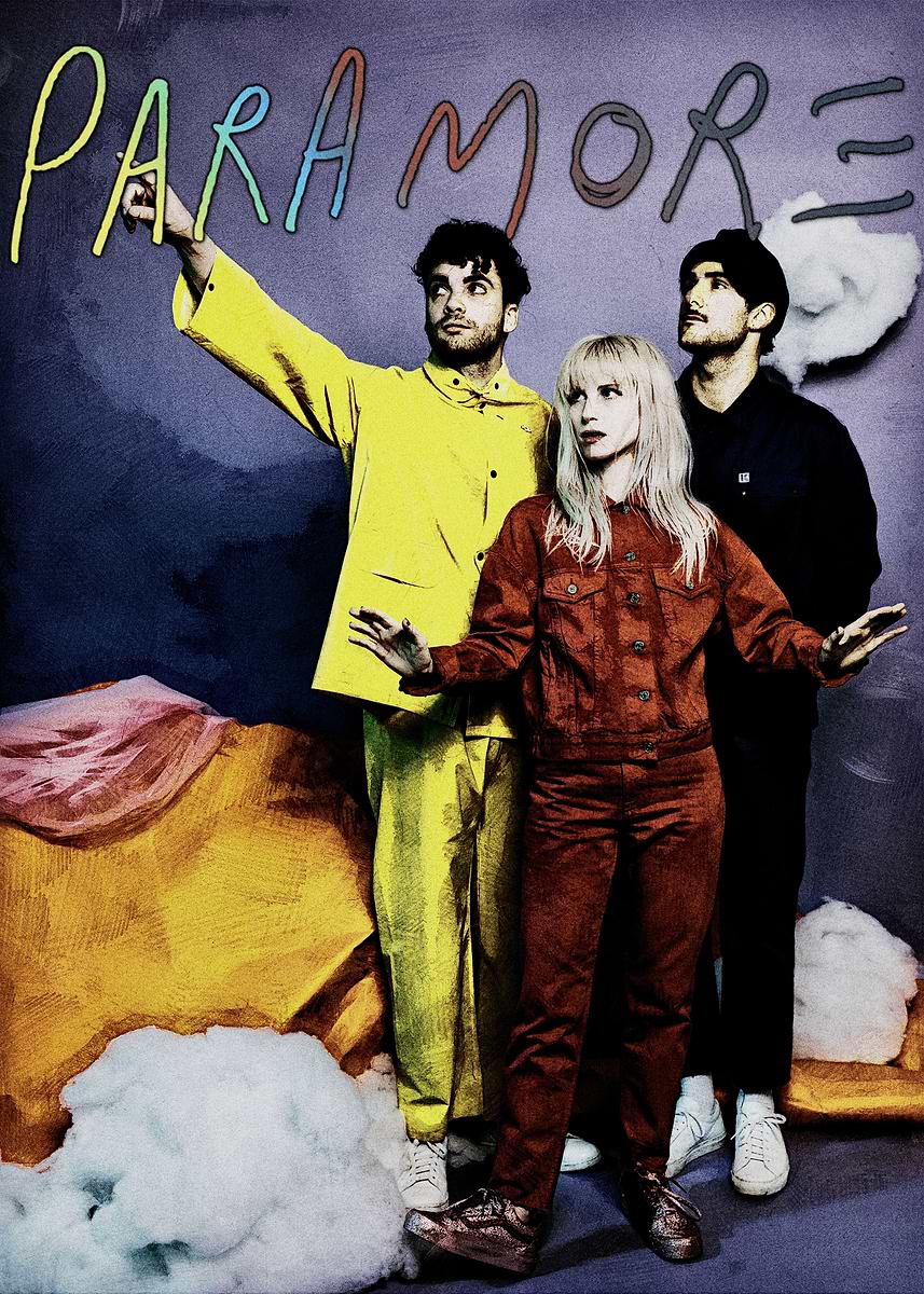 'Paramore' Poster, picture, metal print, paint by De Sight | Displate