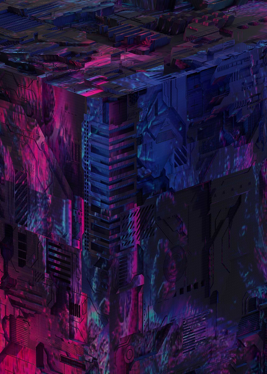 'Sky Displacement' Poster, picture, metal print, paint by Peak Emotions ...
