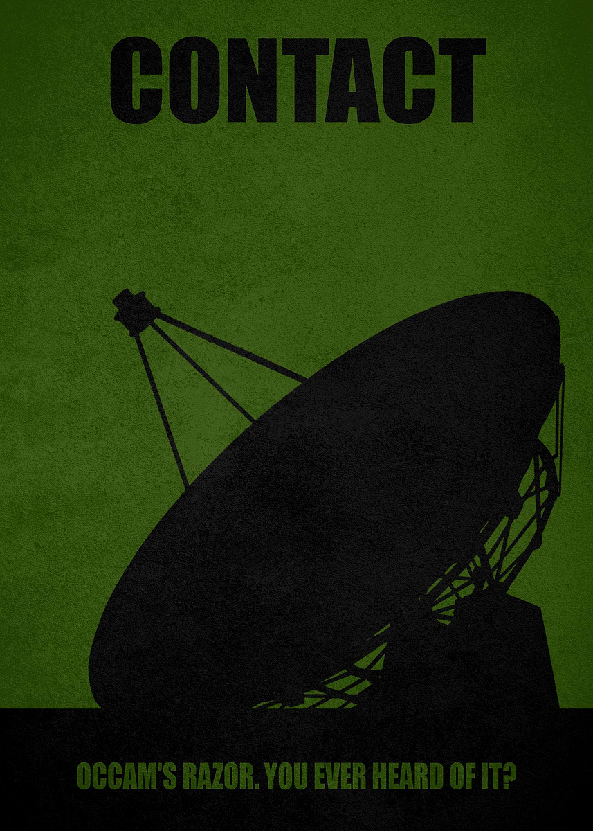 'Contact' Poster, picture, metal print, paint by Graphix | Displate