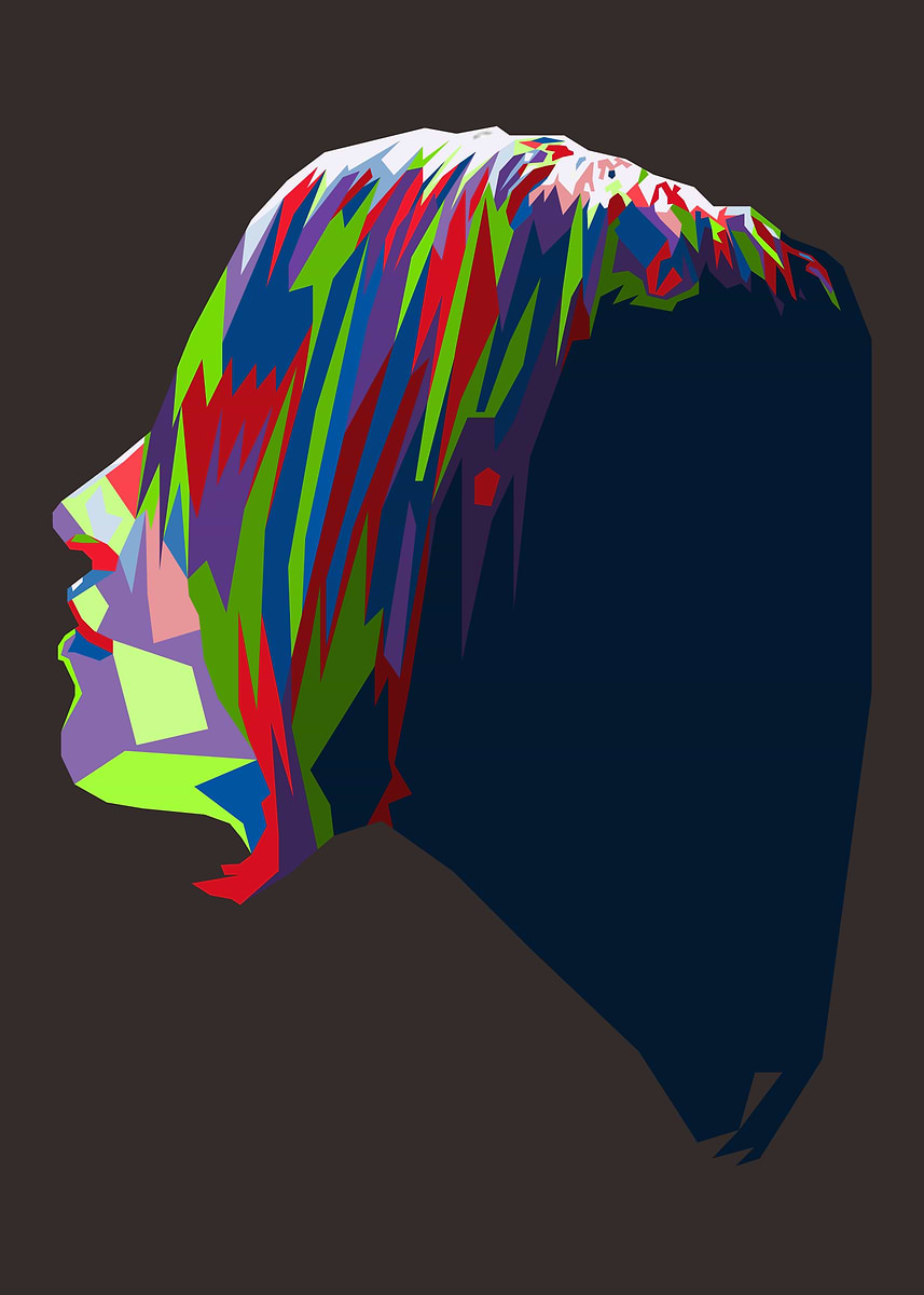 'Side Profile' Poster, picture, metal print, paint by Bajingseng | Displate