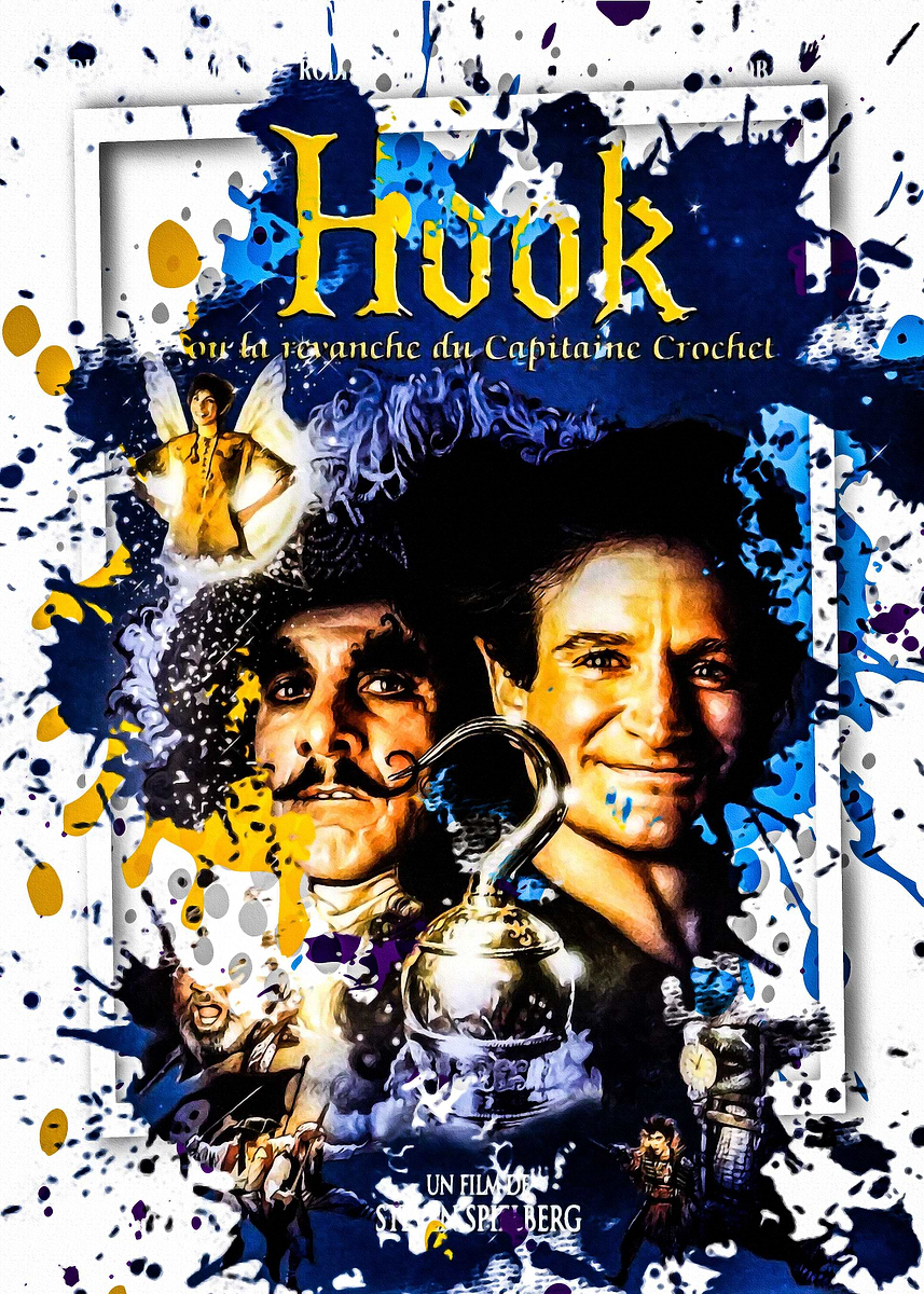 'Hook' Poster, picture, metal print, paint by Jeffery Anabelle | Displate