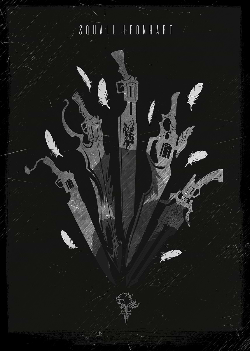 'Squall' Poster, picture, metal print, paint by Hyper Twenty | Displate