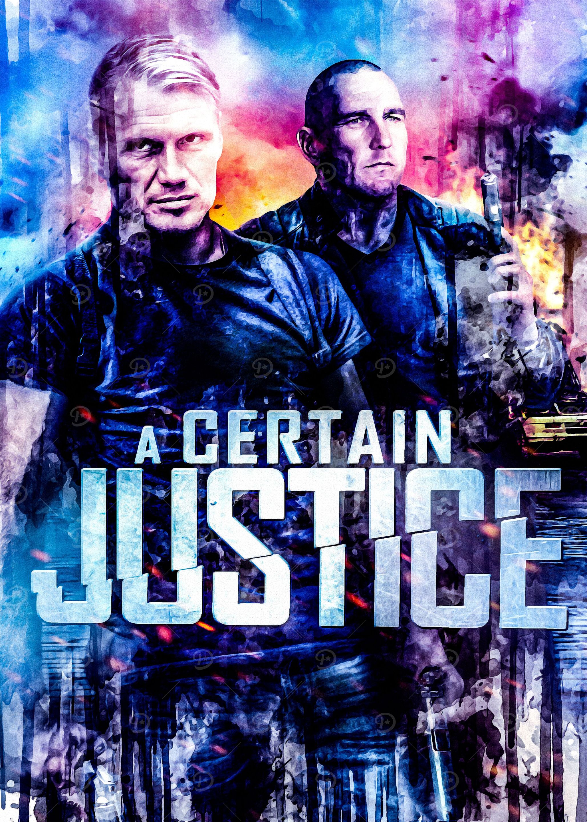'A Certain Justice' Poster, picture, metal print, paint by Kaye Luca ...
