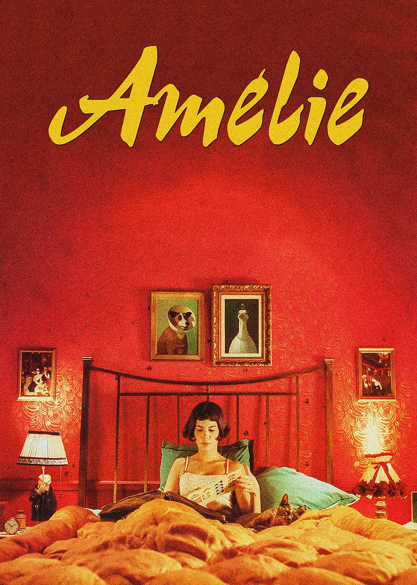 'Amelie Movie Poster Art' Poster, picture, metal print, paint by ...
