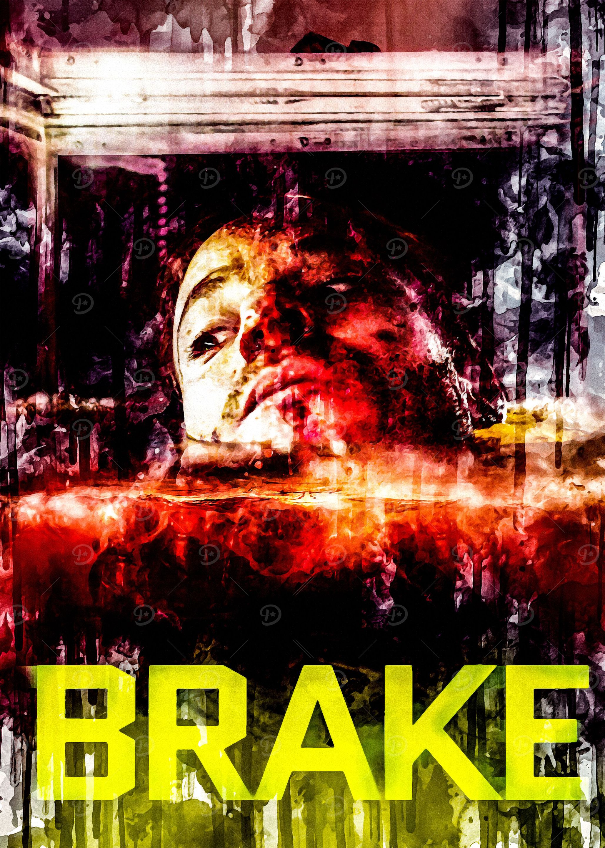 'Brake 1' Poster, picture, metal print, paint by Kaye Luca | Displate