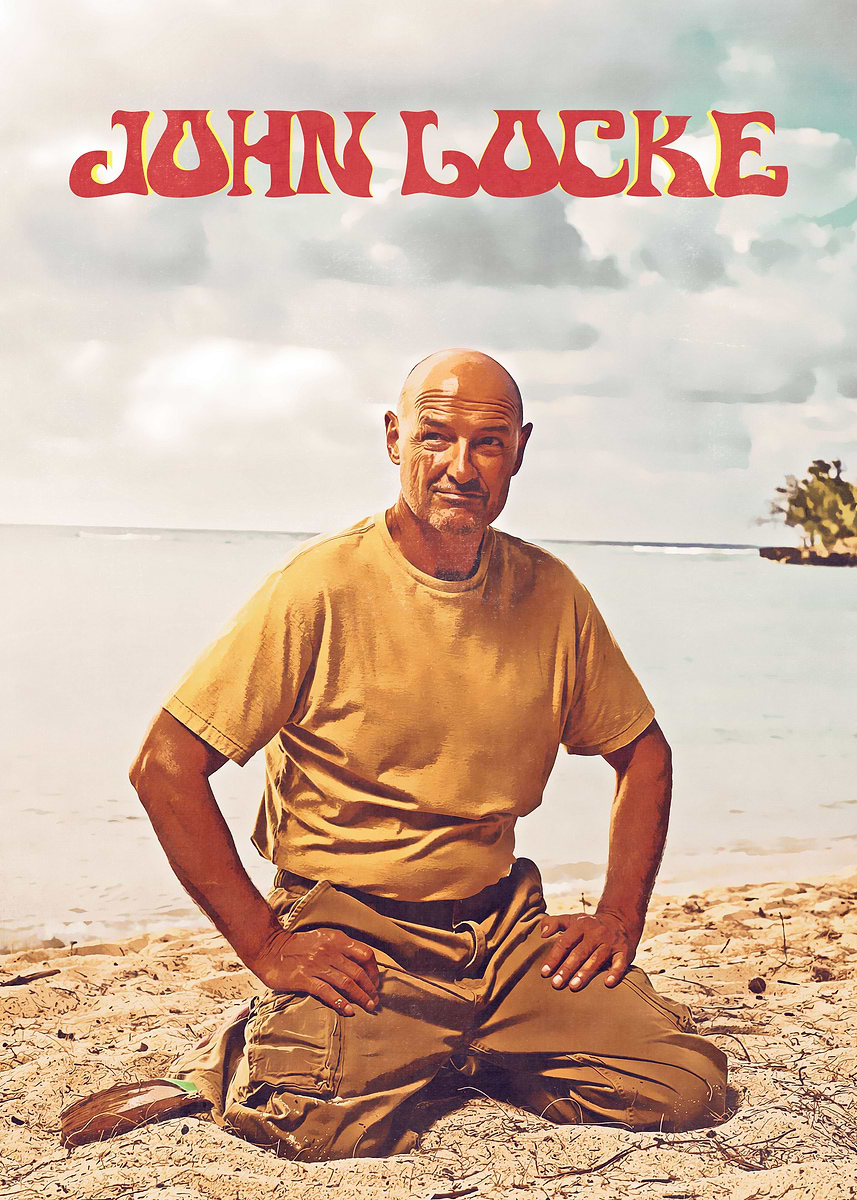 'John Locke' Poster, picture, metal print, paint by Anxhela Sufa | Displate