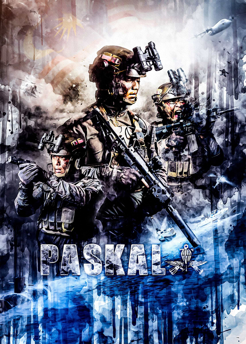 'Paskal The Movie' Poster, picture, metal print, paint by Jeffery ...