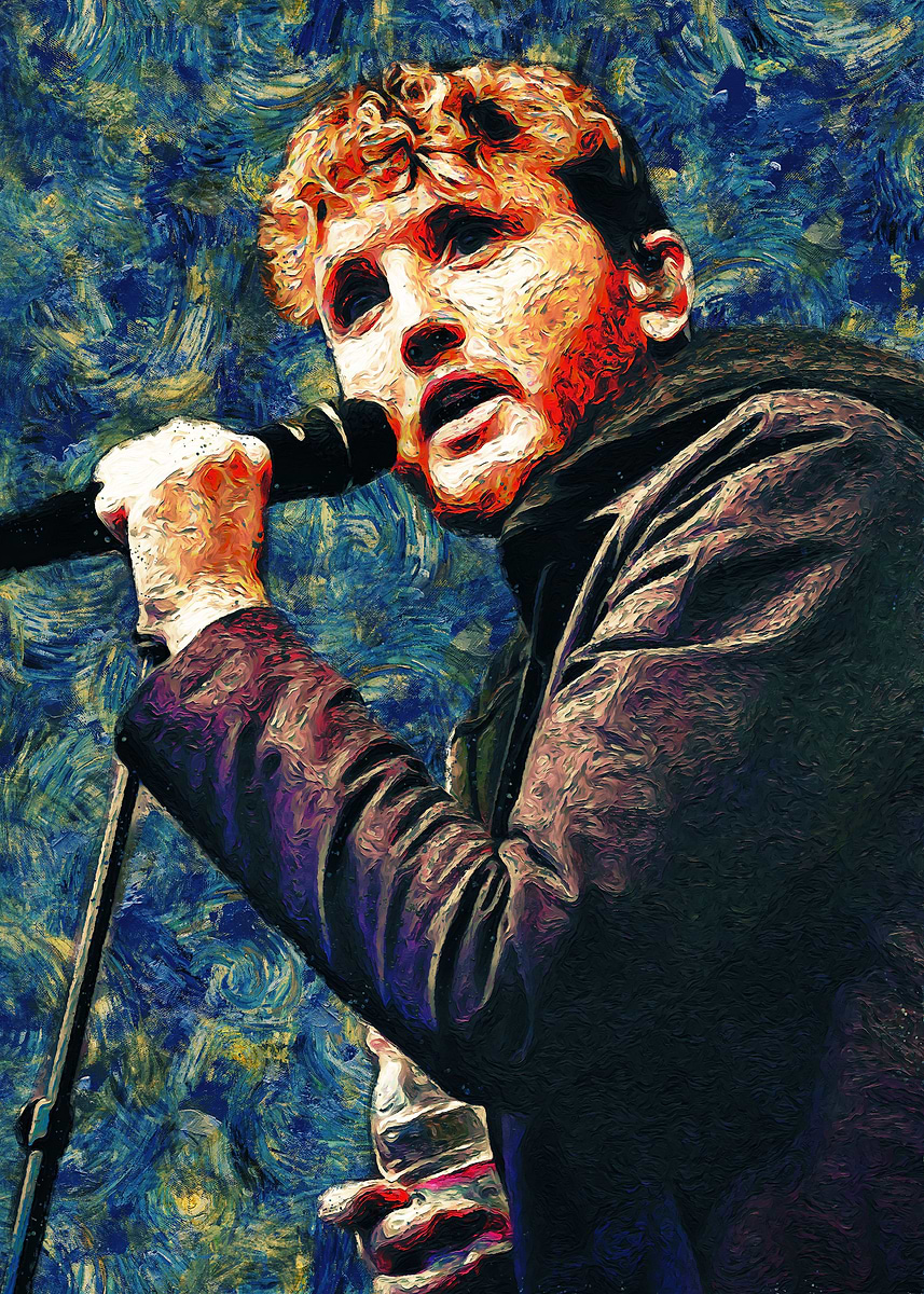 'James Arthur' Poster, picture, metal print, paint by ru ke | Displate