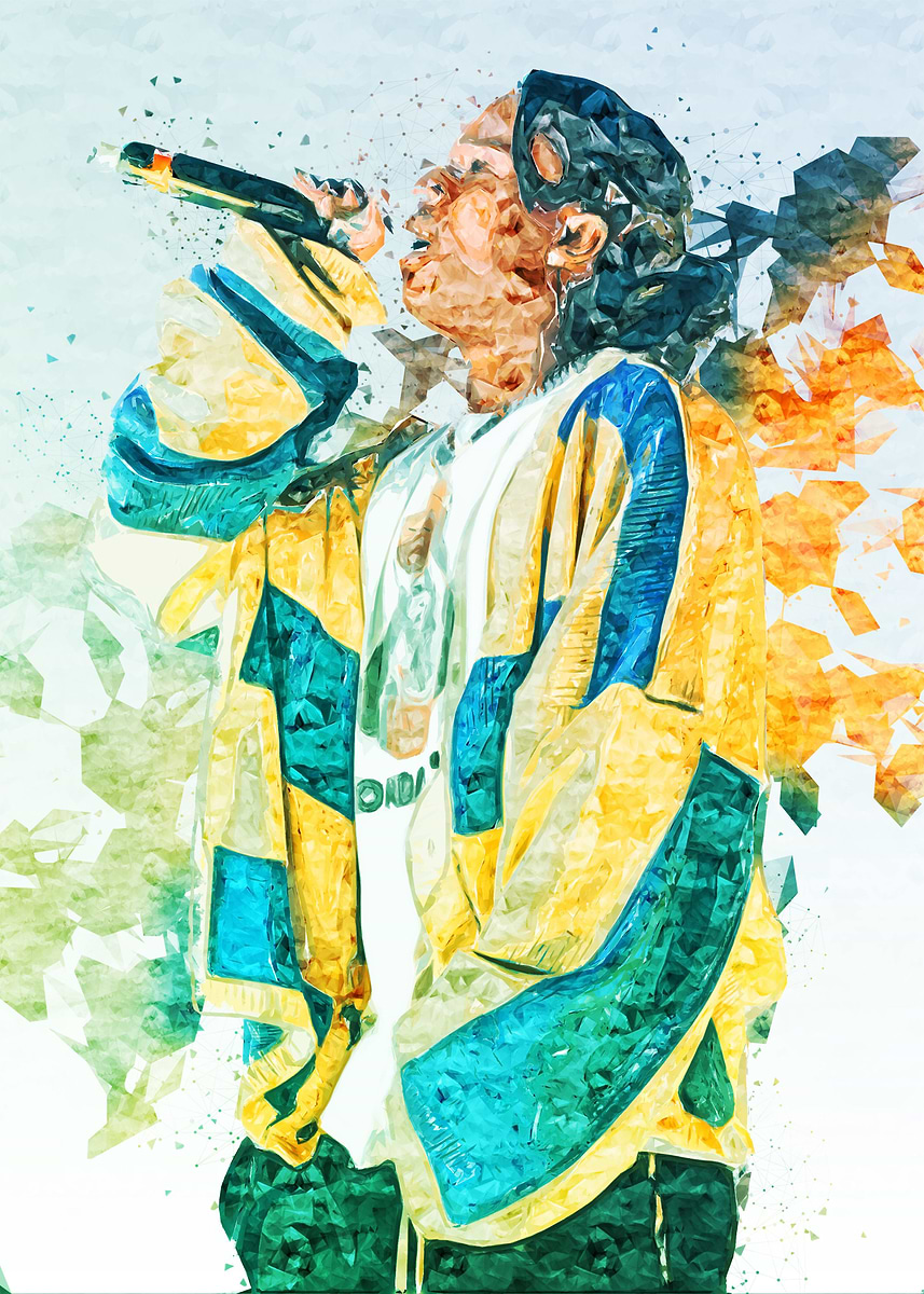 'ASAP Rocky' Poster, picture, metal print, paint by Hipolito Wendorf ...