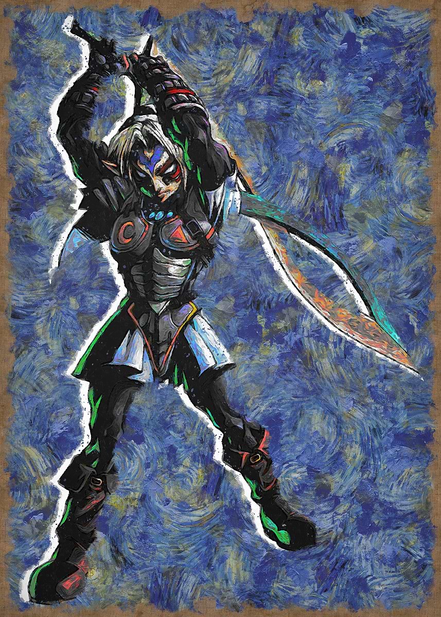 'The Legend of Zelda' Poster, picture, metal print, paint by Numia ...