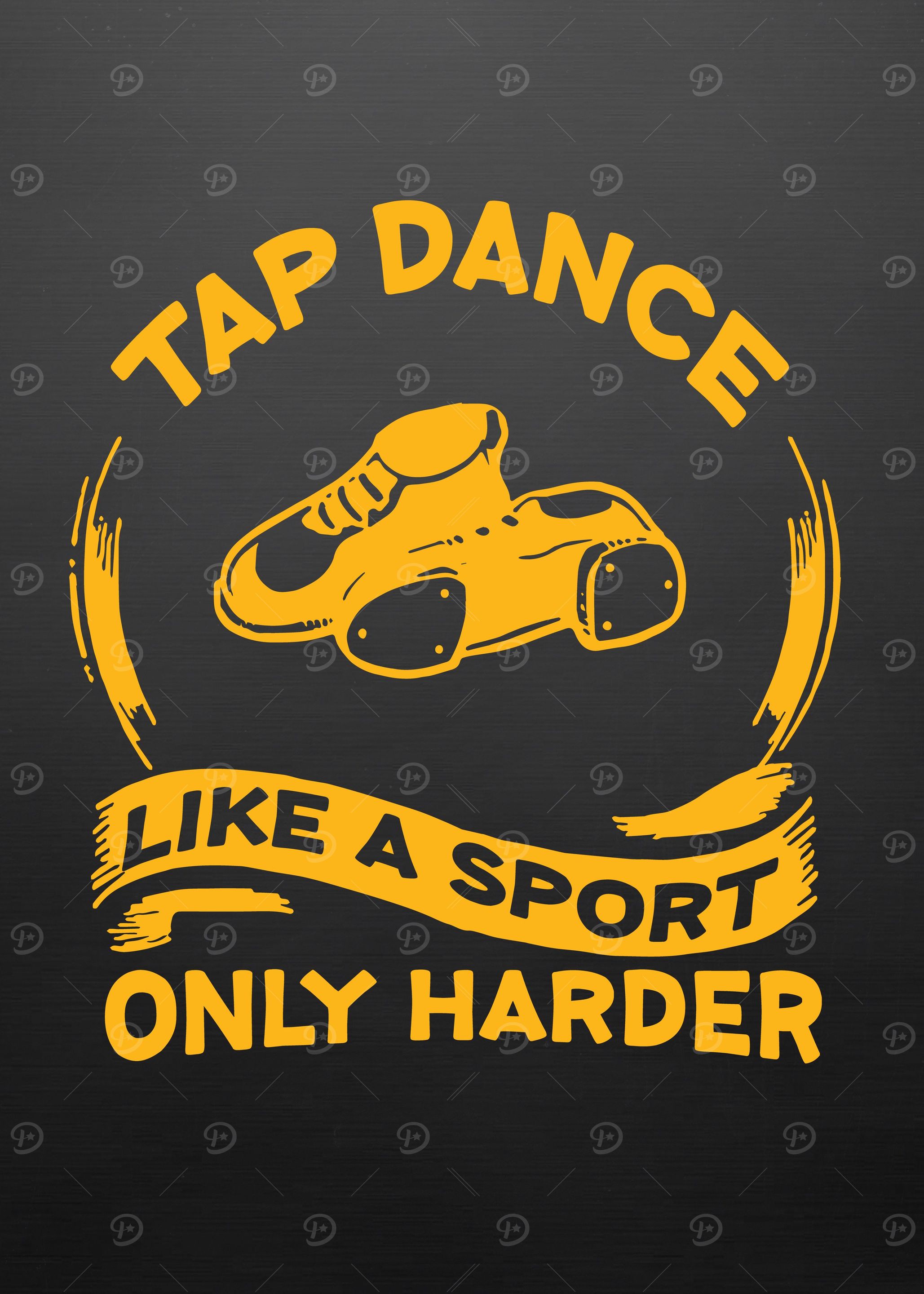'Tap Dancing Step Dancer' Poster, picture, metal print, paint by Biglui ...