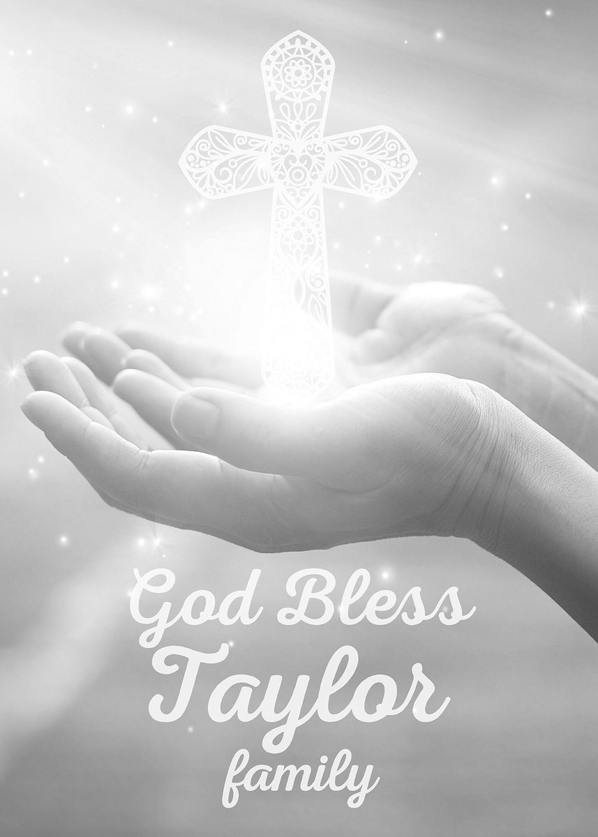 'God Bless Taylor Family' Poster, picture, metal print, paint by Go ...