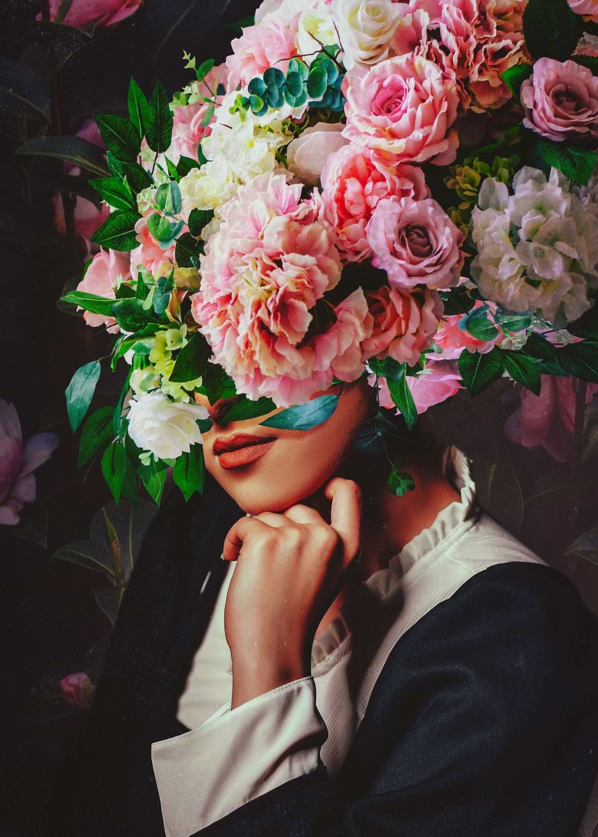 'The Poser' Poster, picture, metal print, paint by seam less | Displate