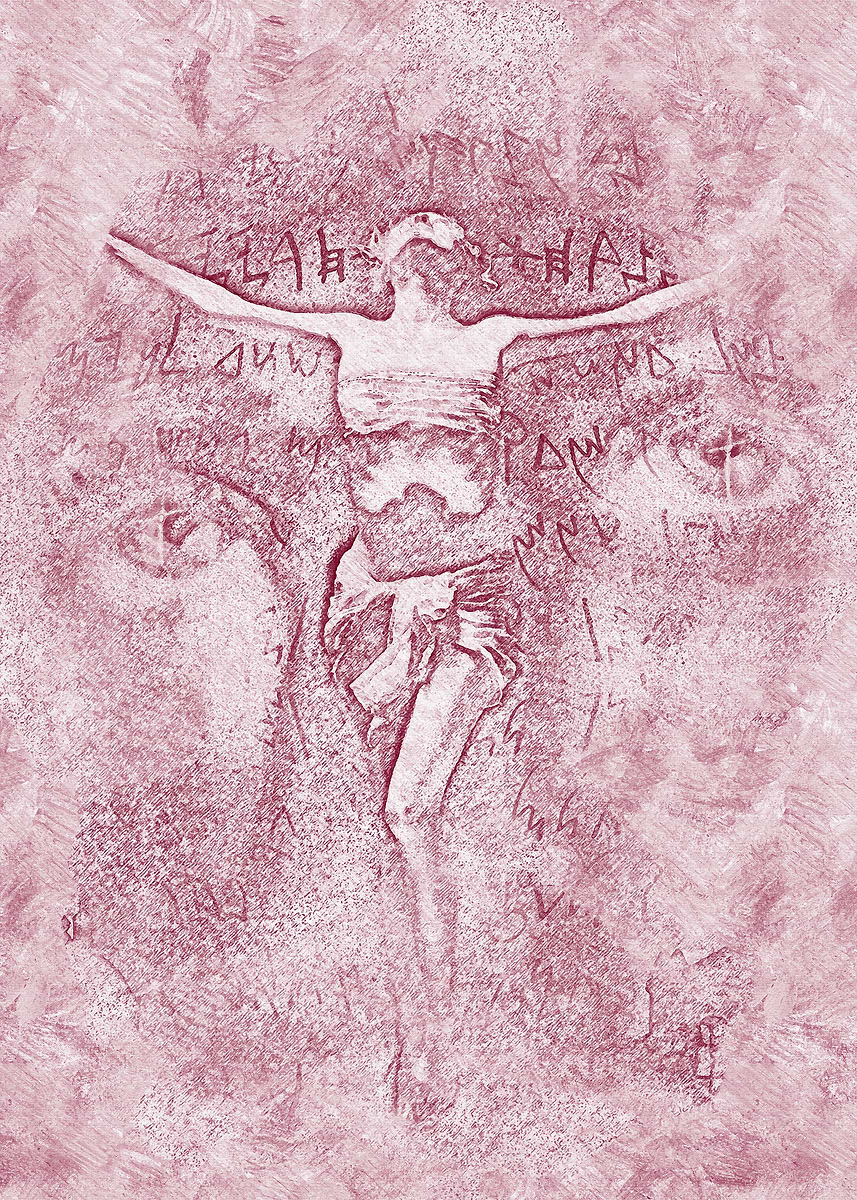 'Stigmata ' Poster, picture, metal print, paint by Vivienne Raymond ...