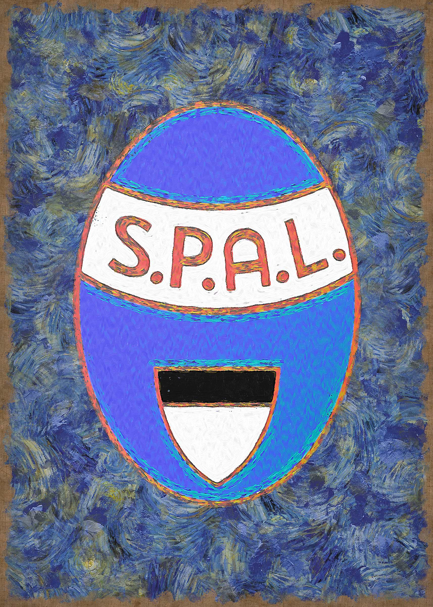 'SPAL' Poster, picture, metal print, paint by tabysra | Displate