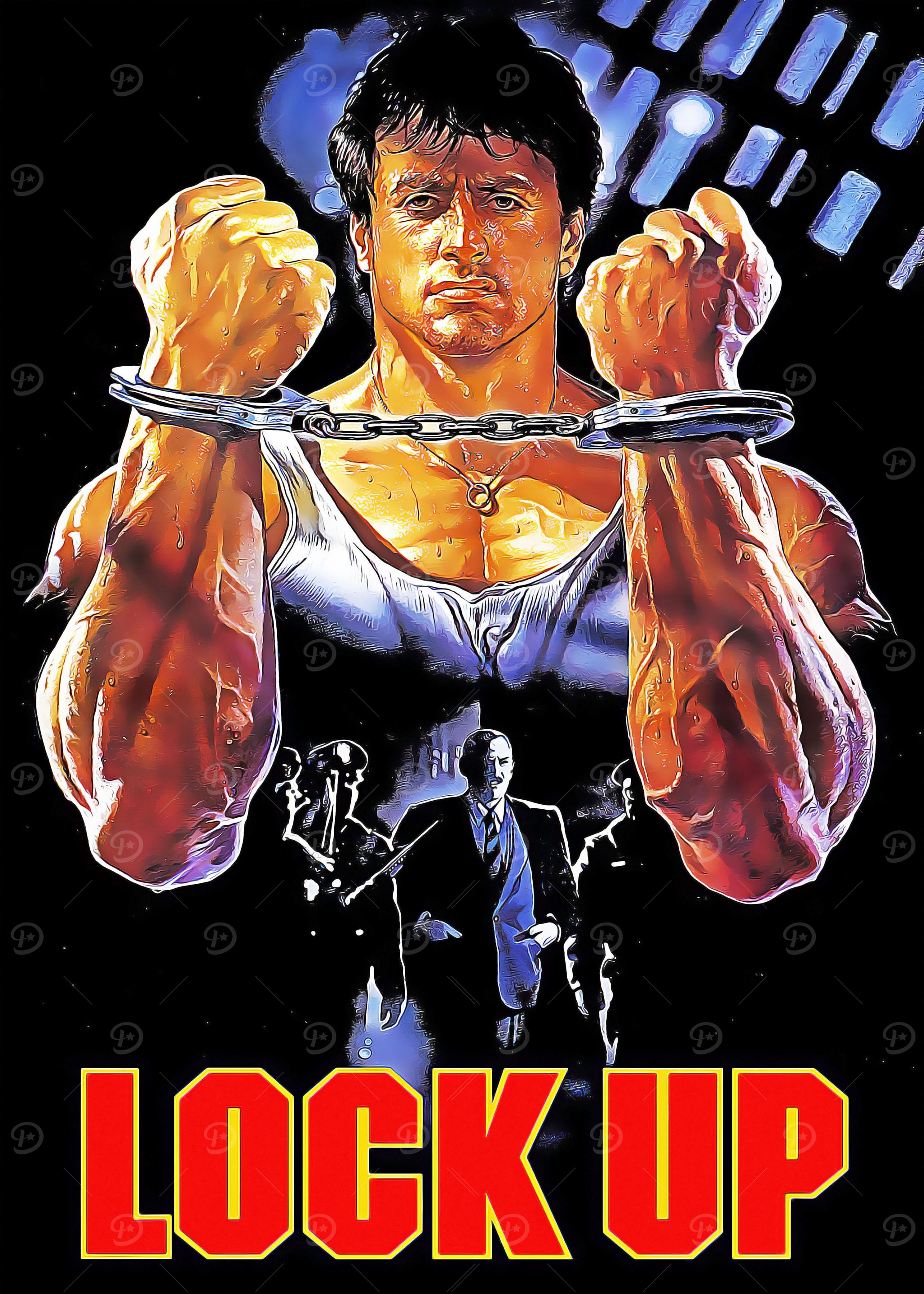 'Lock Up ' Poster, picture, metal print, paint by swetlana romanov ...