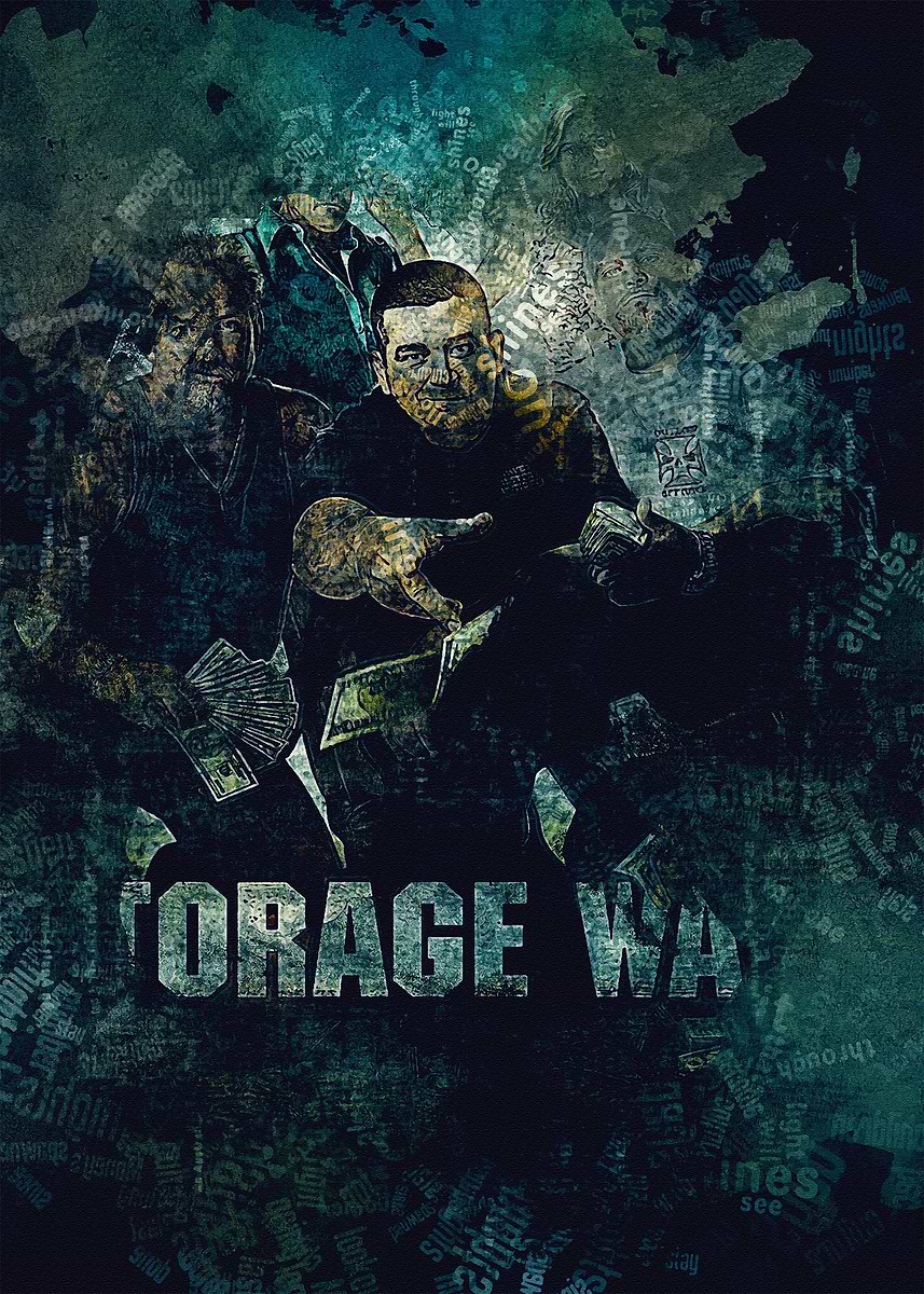 'Storage Wars' Poster, picture, metal print, paint by Jeffery Anabelle ...