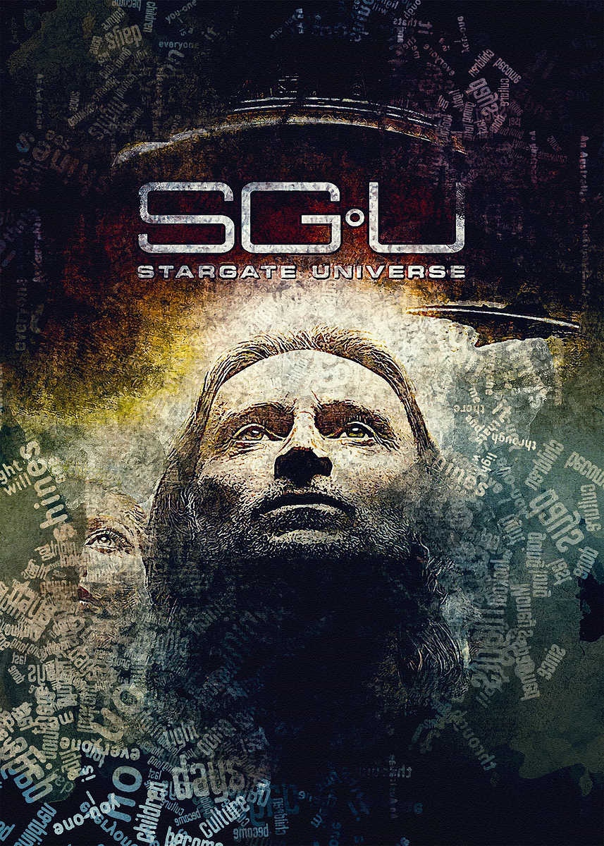 'Stargate Universe' Poster, picture, metal print, paint by Jeffery ...