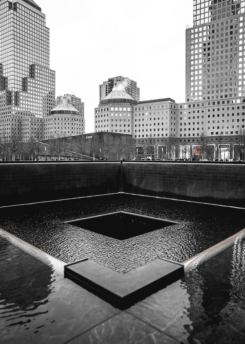 'Ground Zero Memorial NYC' Poster, picture, metal print, paint by Max ...
