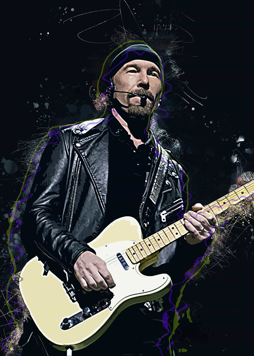 'The Edge' Poster, picture, metal print, paint by BFM STUDIO | Displate