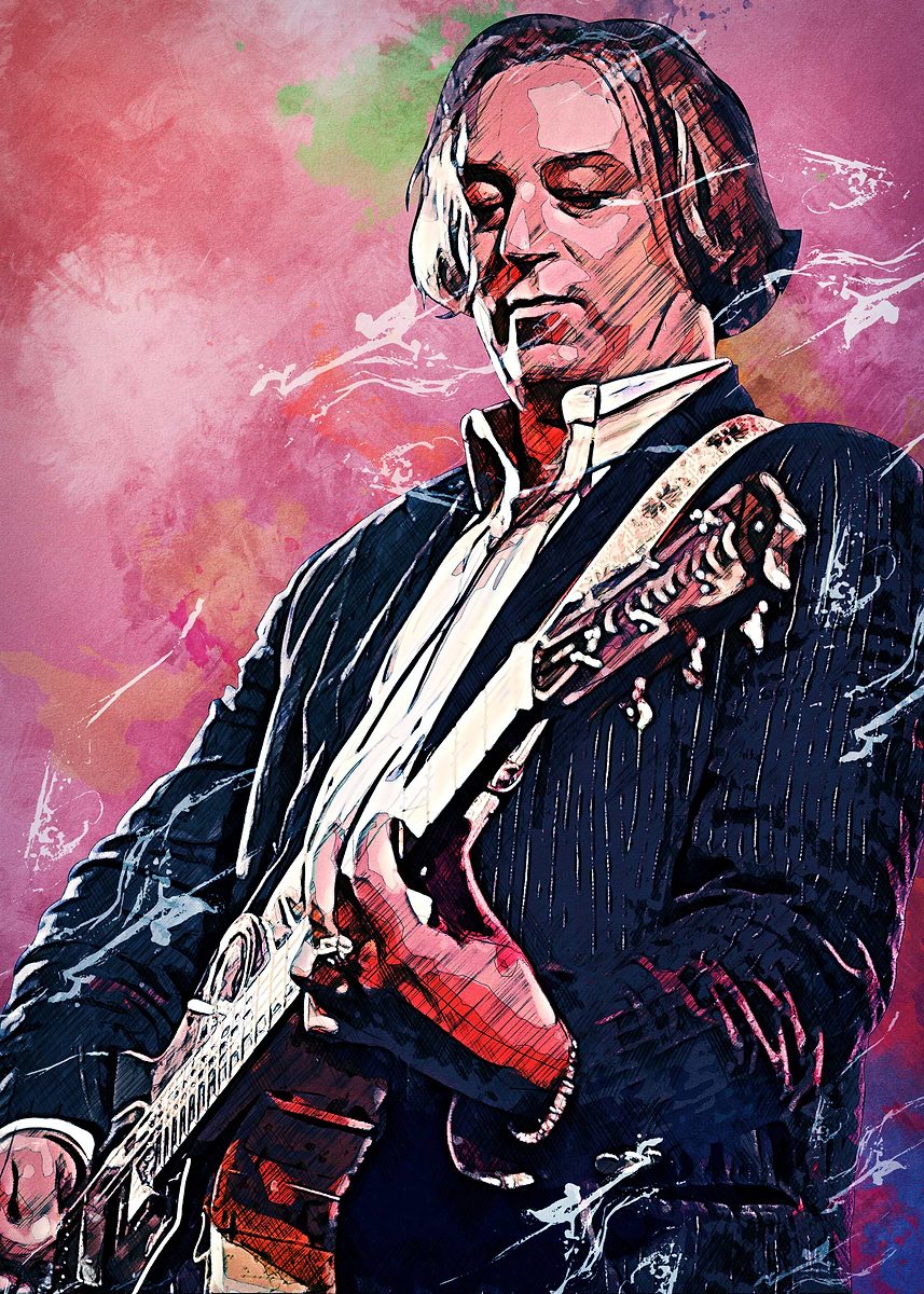 'PETER BUCK' Poster, picture, metal print, paint by MoveUp | Displate