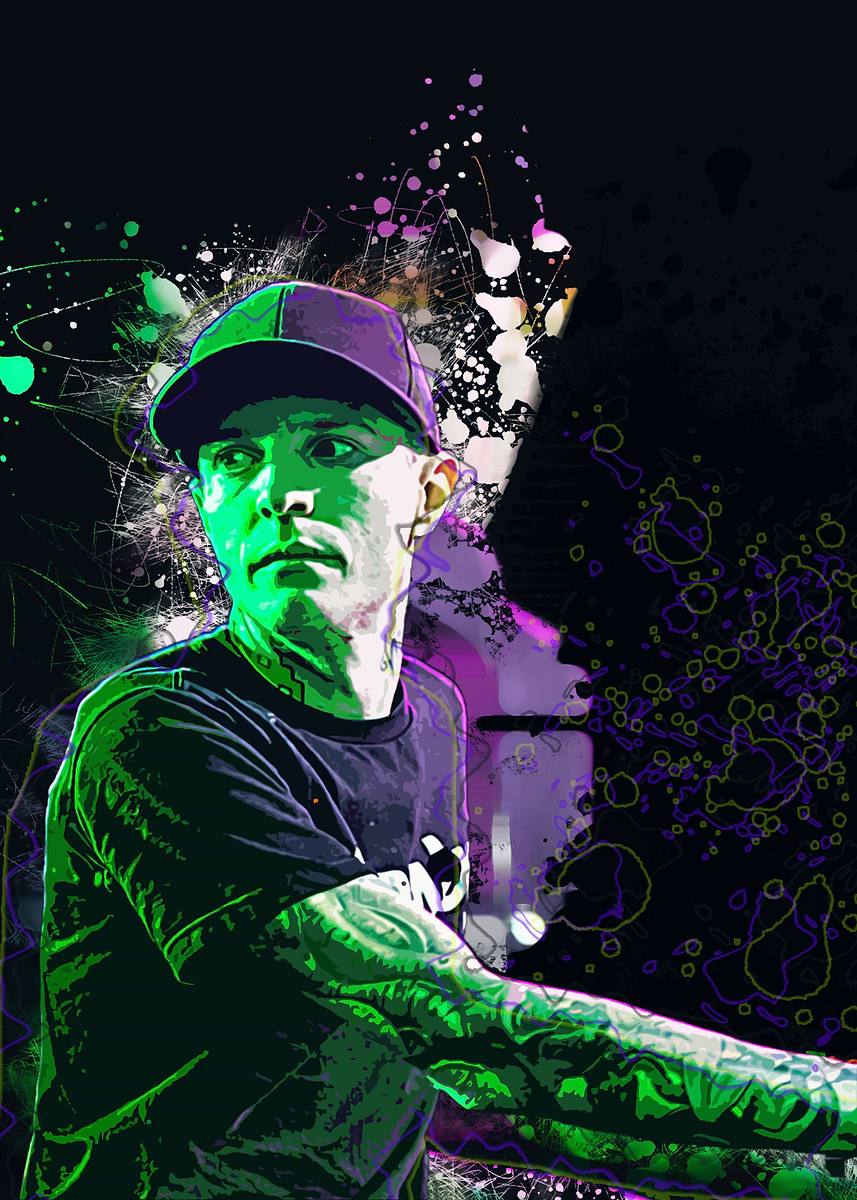 'Deadmau5' Poster, picture, metal print, paint by MDA STUDIO | Displate