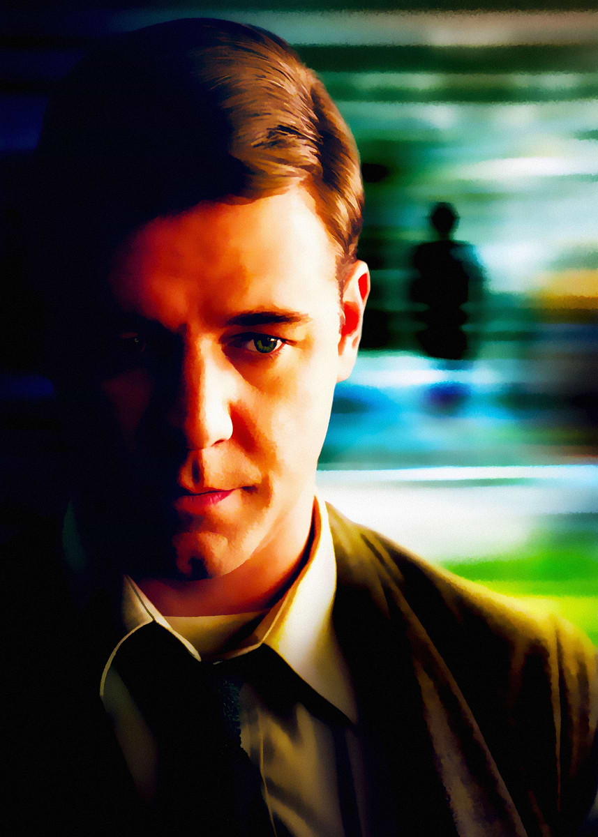 'A Beautiful Mind' Poster, picture, metal print, paint by SeeMyArt ...