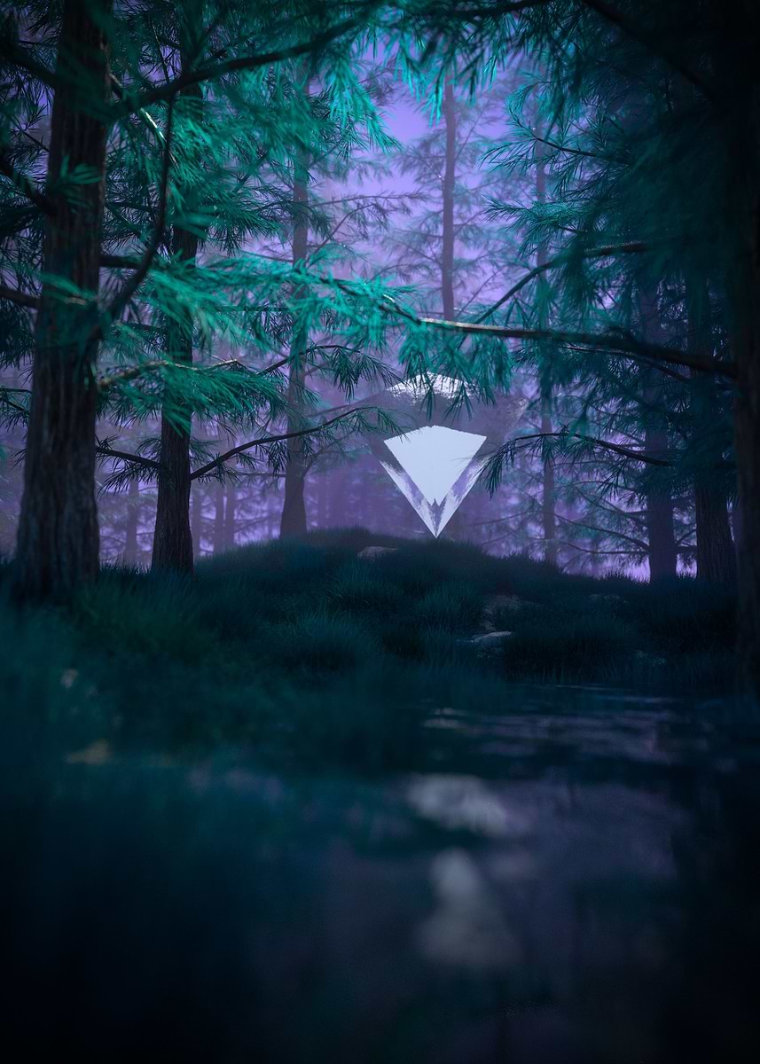 'DIAMOND' Poster, picture, metal print, paint by Peak Emotions | Displate