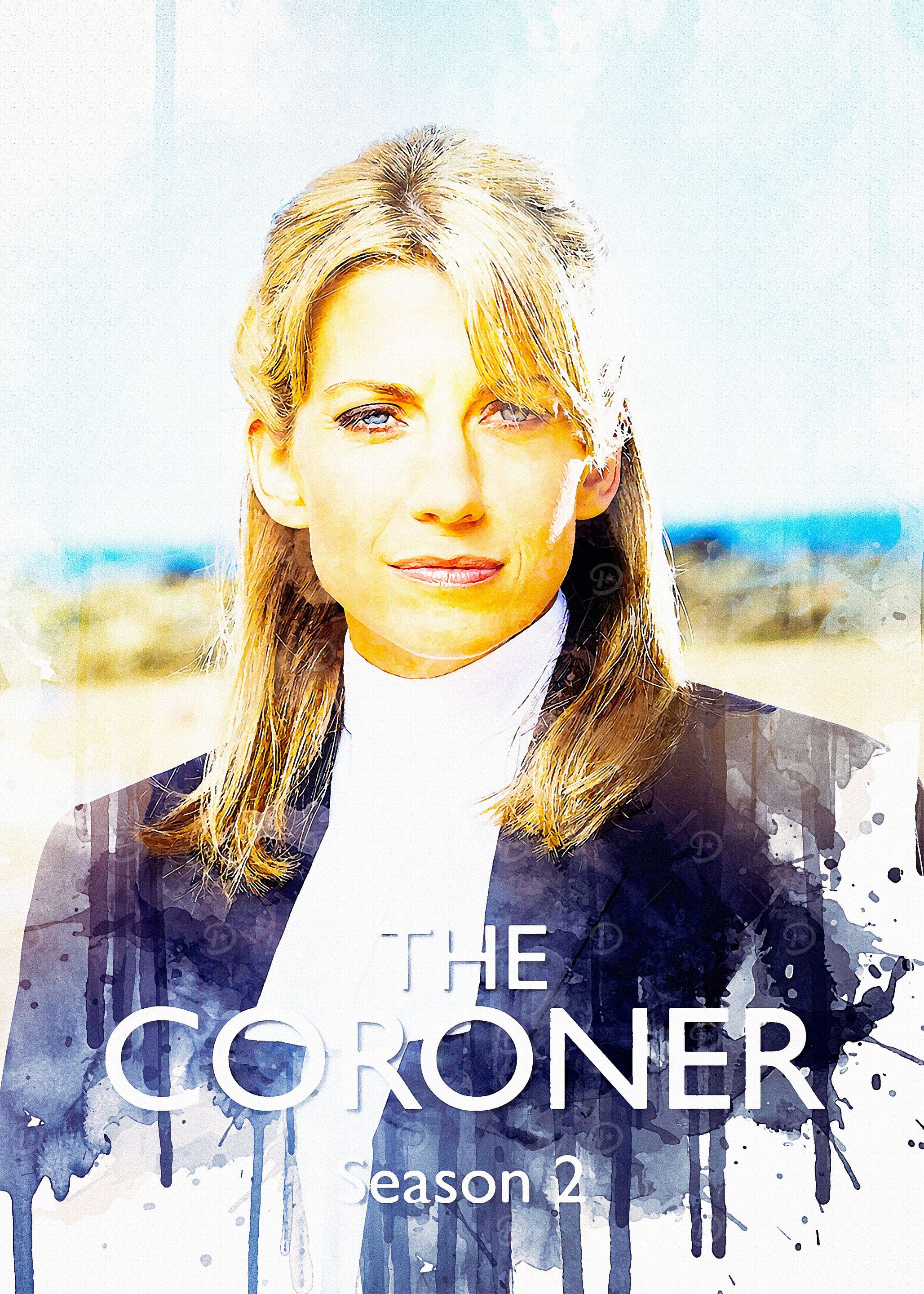 'The Coroner' Poster, picture, metal print, paint by Kaye Luca | Displate