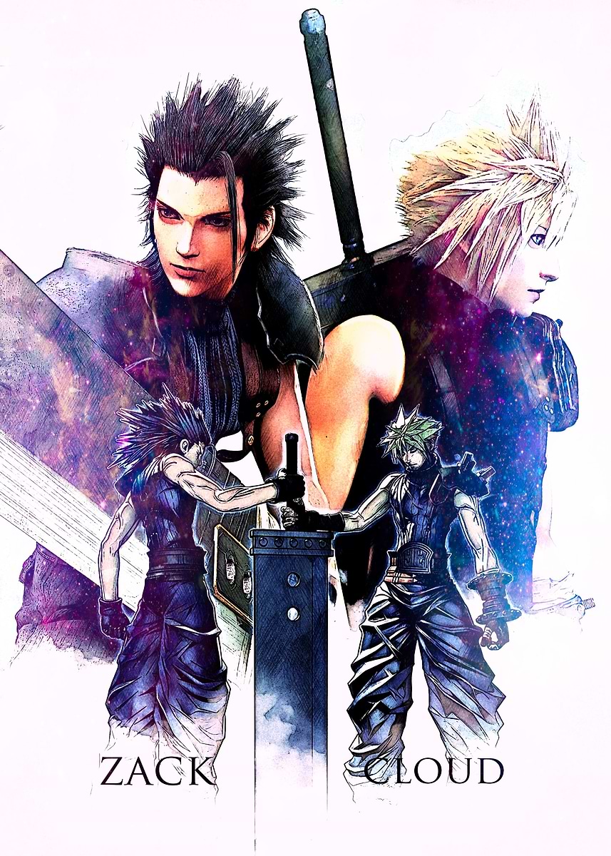 'FINAL FANTASY VII' Poster, picture, metal print, paint by Malthuf de ...
