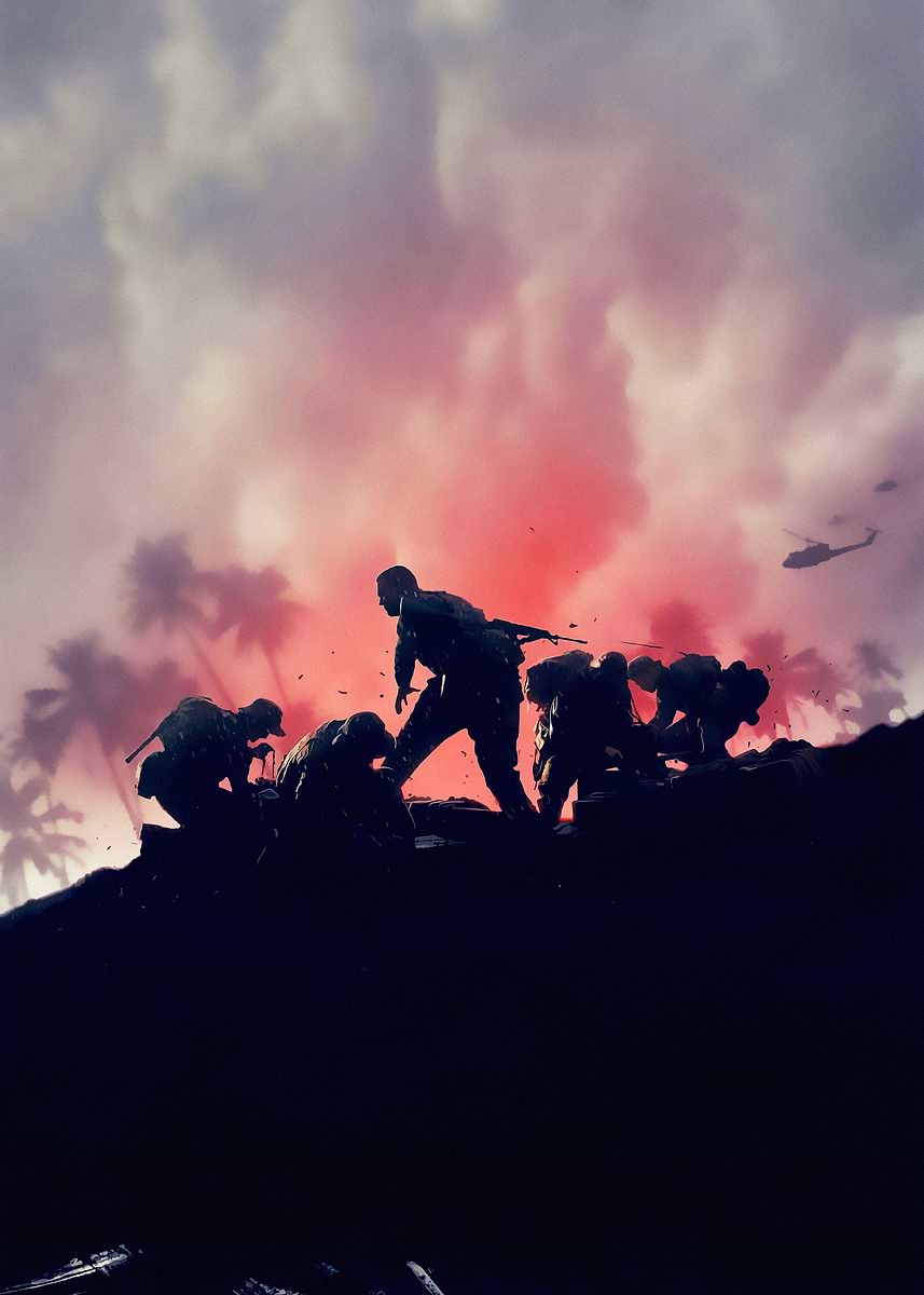 'Danger Close' Poster, picture, metal print, paint by SeeMyArt | Displate