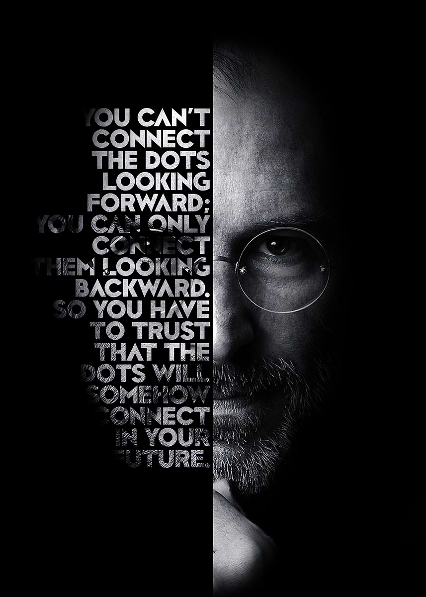 'Steve Jobs' Poster, picture, metal print, paint by Burhandowski | Displate